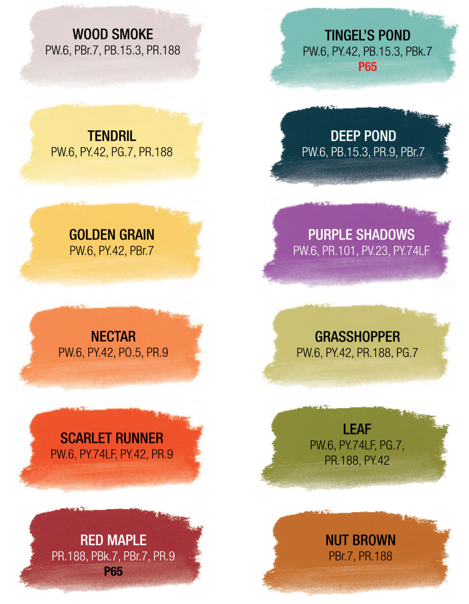 Autumn - Background Colours Collection – Paints & Pigments