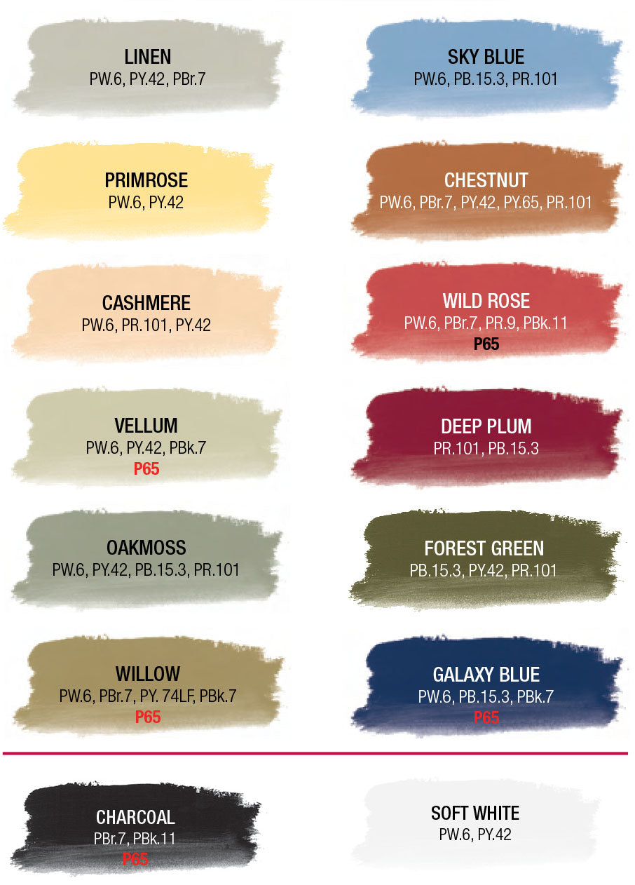 Classic - Background Colours Collection – Paints & Pigments