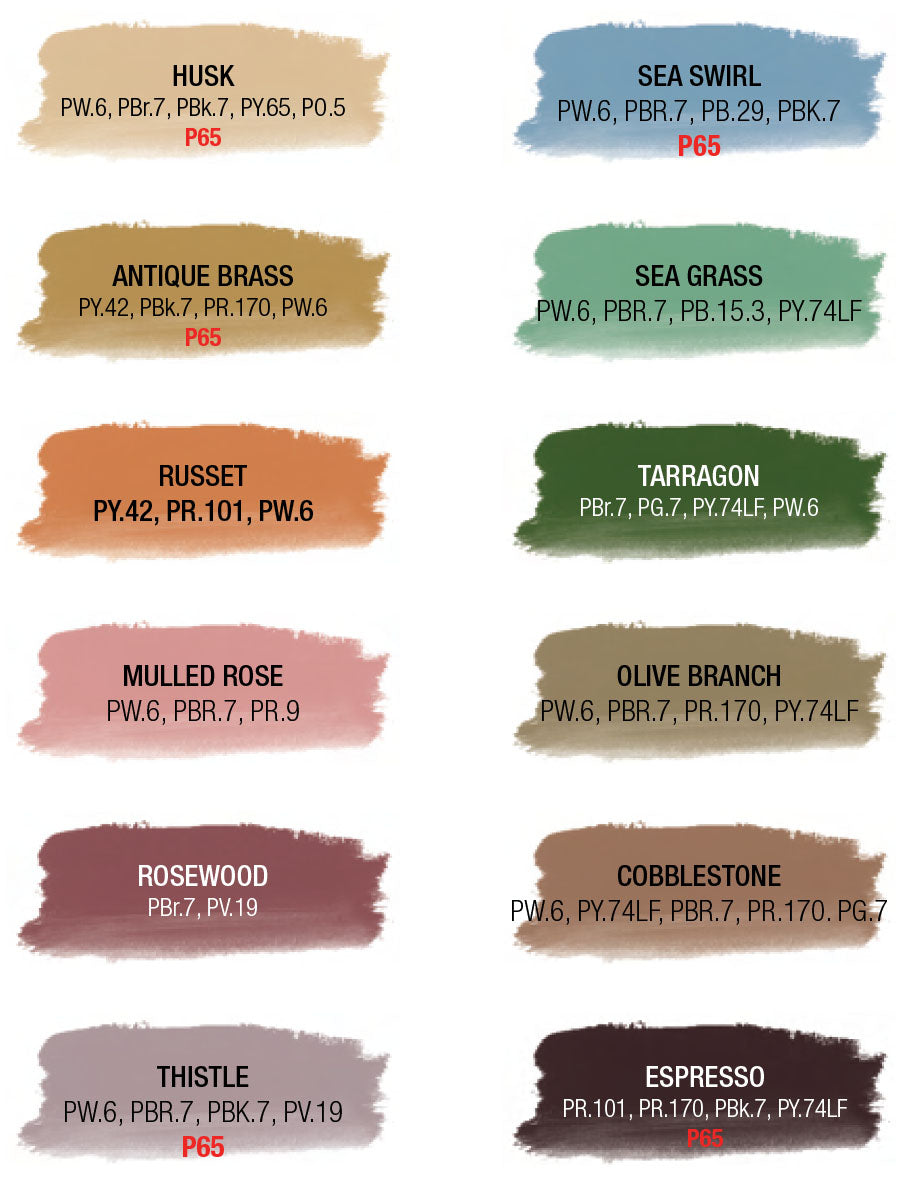Vintage - Background Colours Collection – Paints & Pigments
